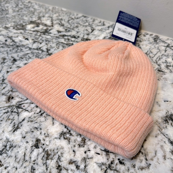 Champion | Accessories | Nwt Pink Champion Beanie | Poshmark